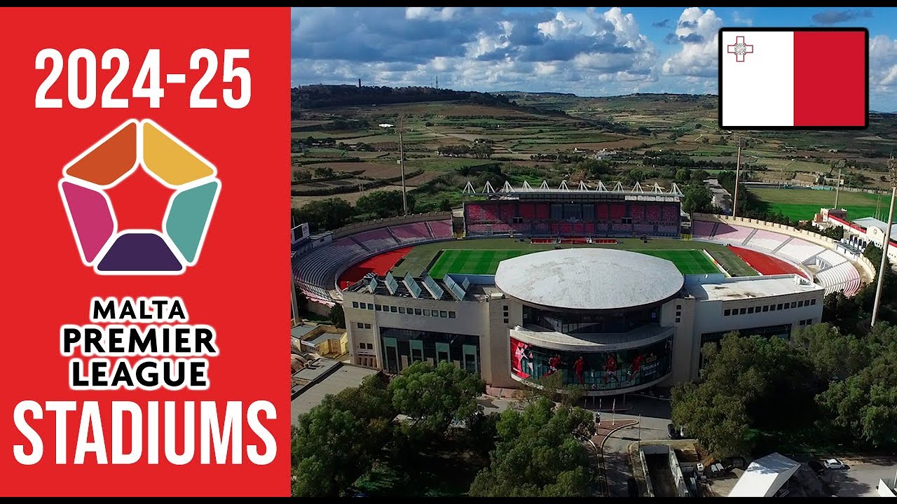 2024–25 Maltese Premier League Stadiums - YouTube