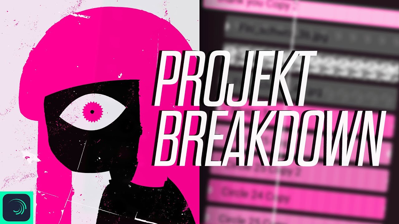 Alight Motion PROJECT 04 : Breakdown - Motion Graphic - YouTube
