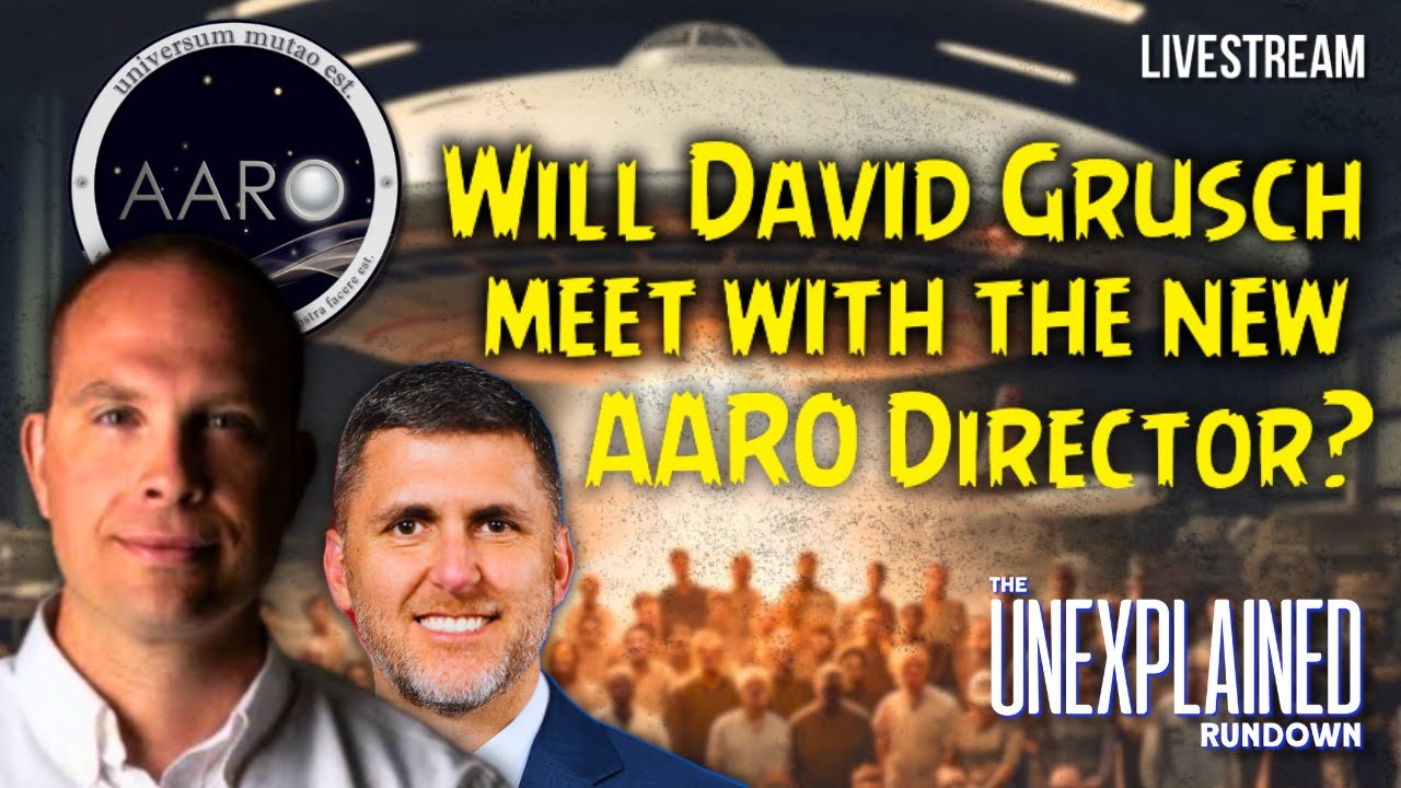 Will David Grusch meet with the NEW AARO Director? - YouTube