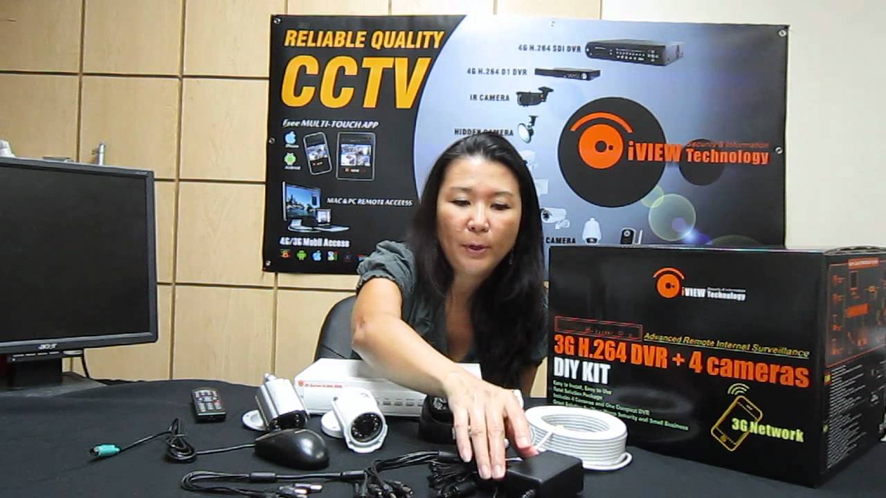 iVIEW Technology DIY Security Cameras Kits Package - YouTube