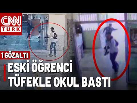 Şanlıurfa'da Pompalı Tüfekli Okul Saldırısı! Saldırgan \