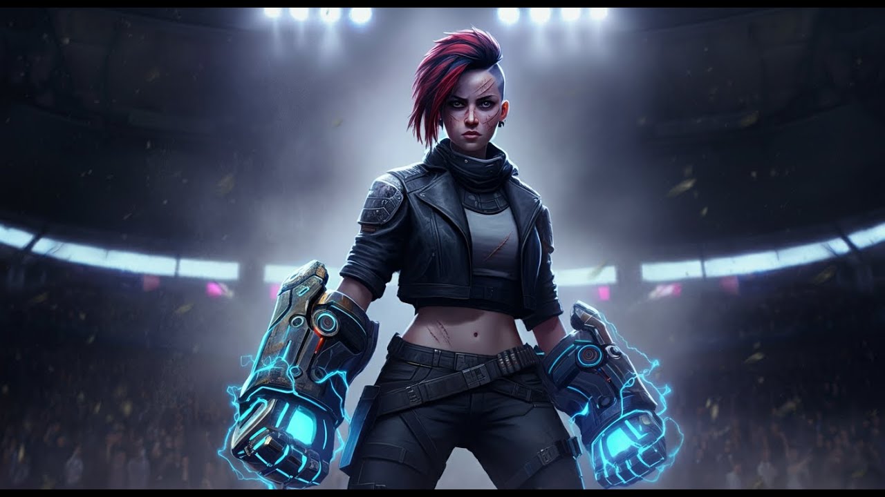 The Piltover Enforcer (Vi - League of Legends) AI Music Video - YouTube