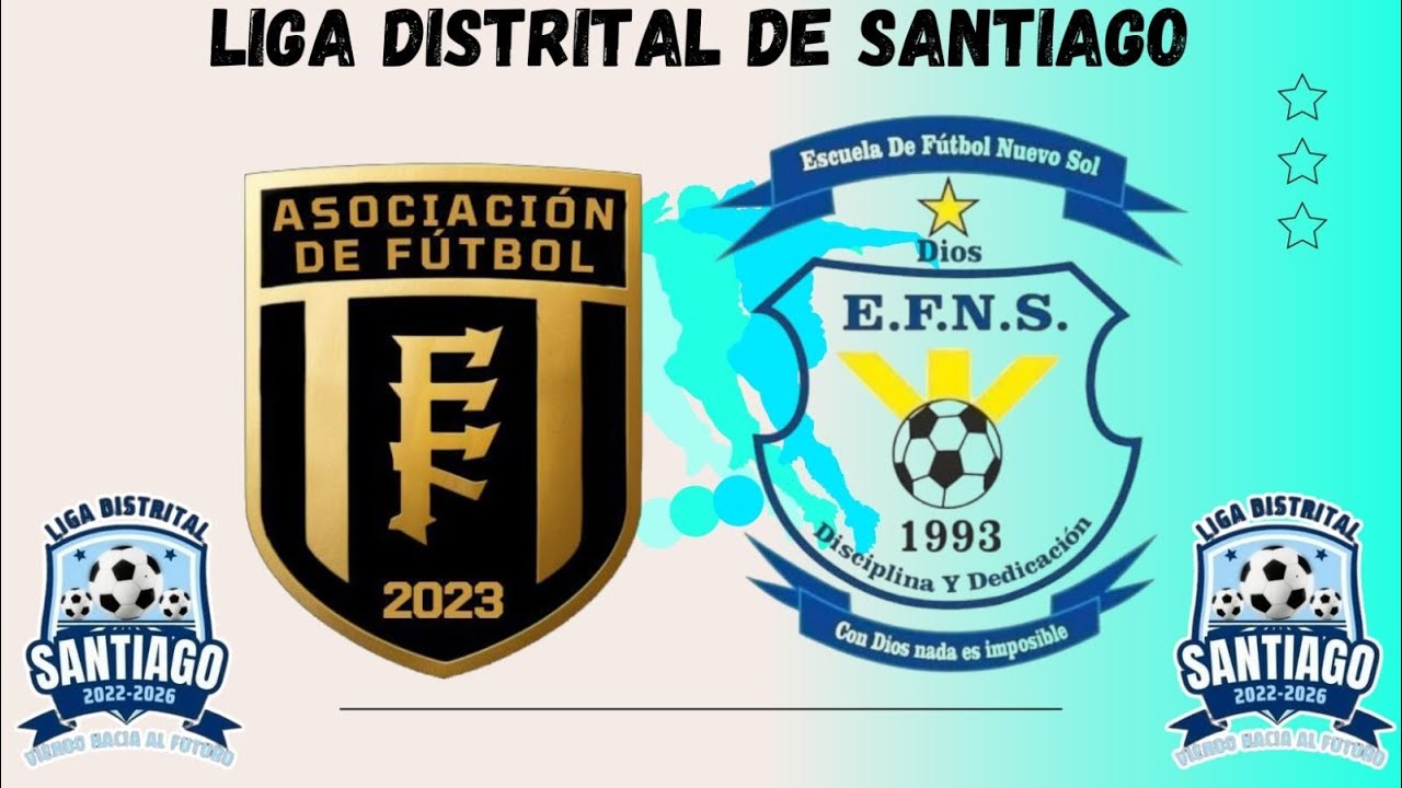 LIGA DISTRITAL DE SANTIAGO - EDWIN FABREGA VS NUEVO SOL - YouTube