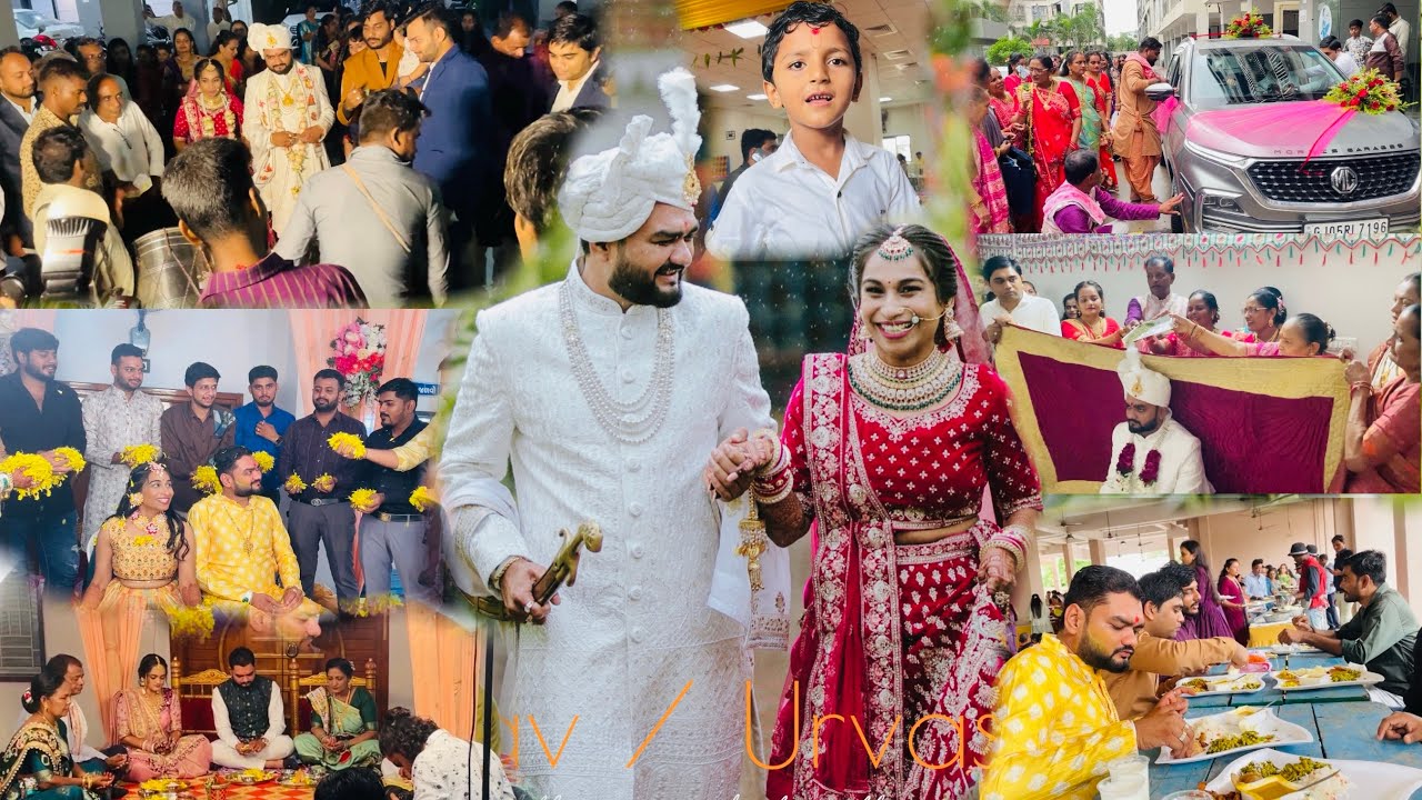 ફ્રેન્ડ ના લગ્ન માં ફુલ મોજ કરી | Gujarati wedding | marriage vibes ...