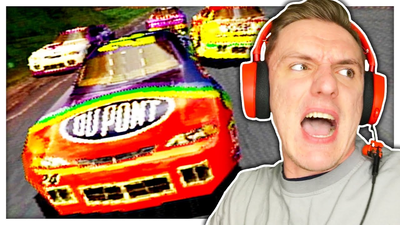 I CAN'T HANDLE THE RAGE!!! // NASCAR Rumble Random Racing Moments - YouTube