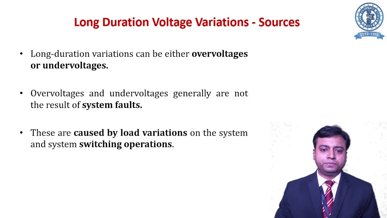 Power Quality - Long duration RMS voltage variations - YouTube