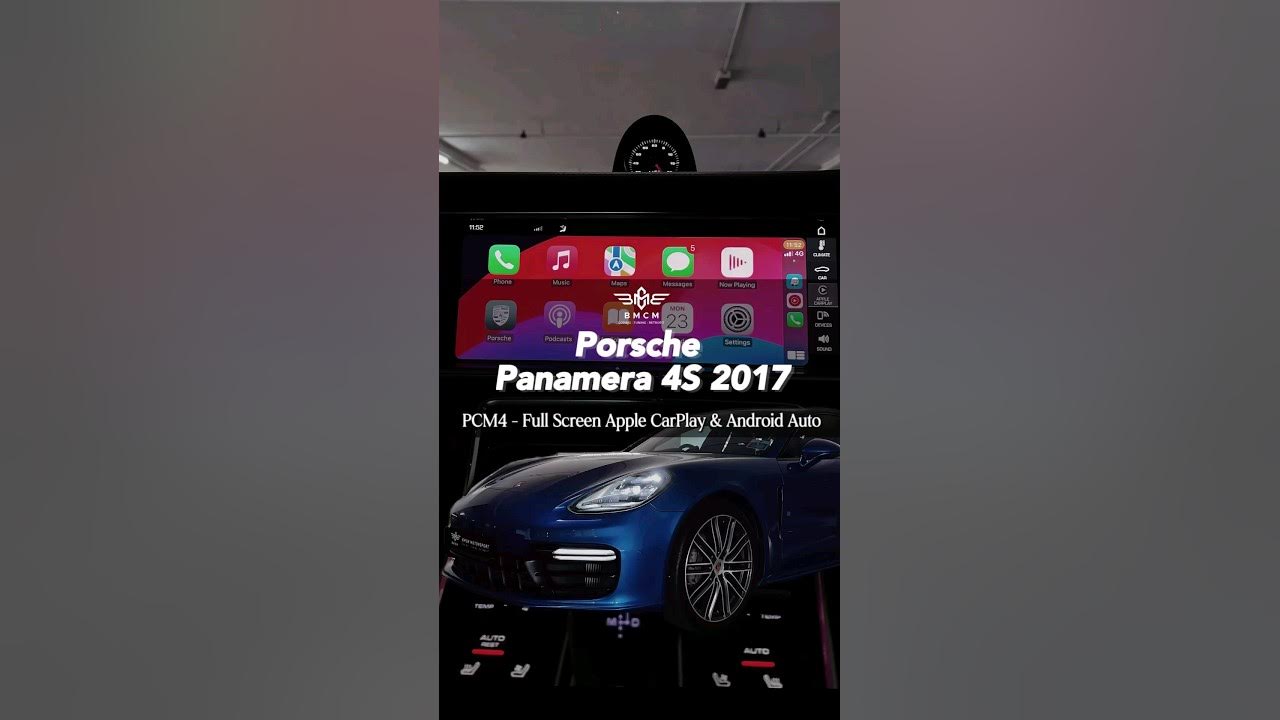 𝐏𝐨𝐫𝐬𝐜𝐡𝐞 𝐏𝐚𝐧𝐚𝐦𝐞𝐫𝐚 971 G2 2017 PCM4.1 Activate Full Screen Apple CarPlay & Android Auto #carplay # ...