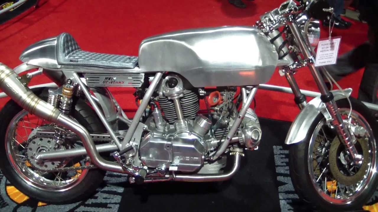 Ducati 850 GS Cafe Racer Motorcycle - YouTube