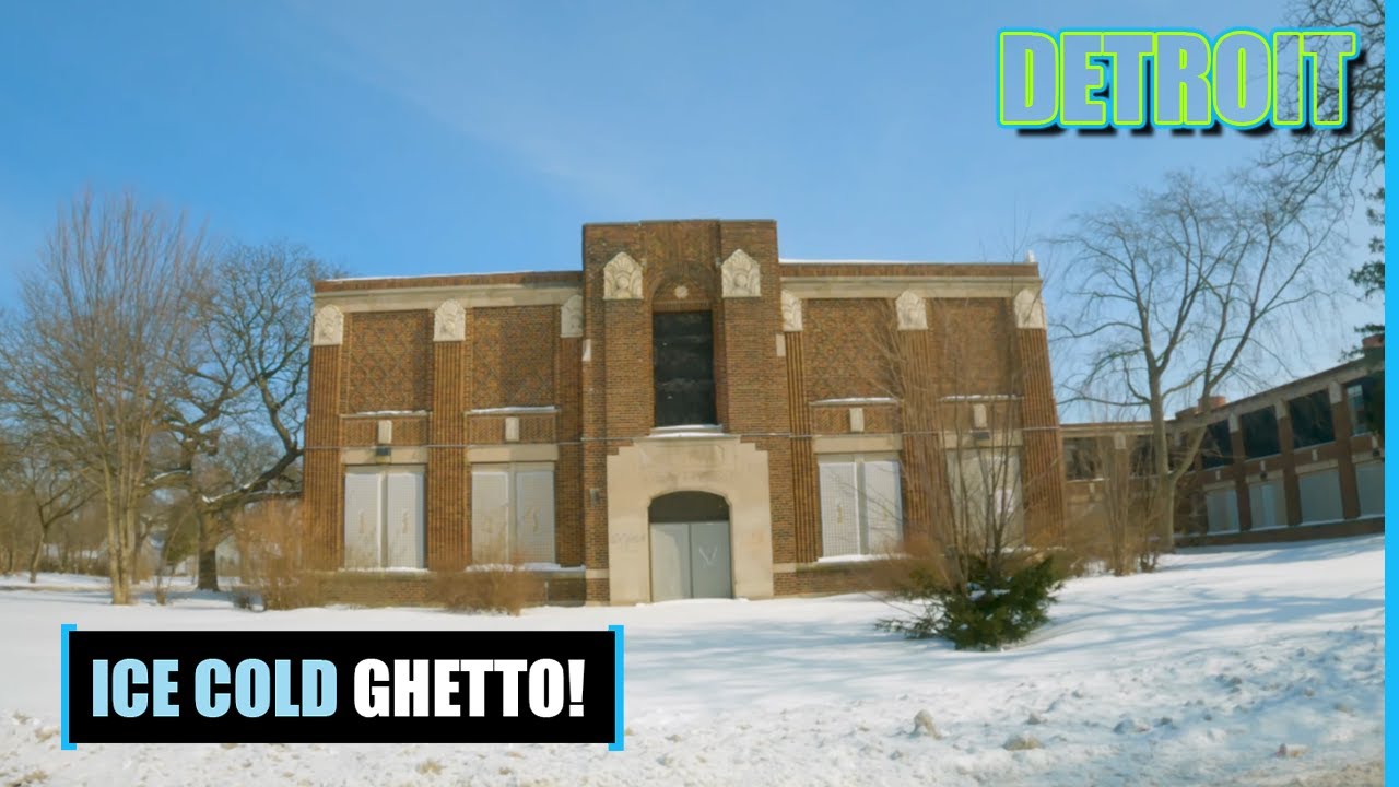 Detroit's Danger Zone After Snowfall. - YouTube