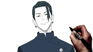 How To Draw Suguru Geto | Step By Step | Jujutsu Kaisen S2 | Doovi