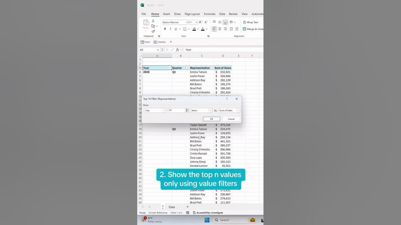 Who knew all three? 🏼 Pivot Table & Data Analysis.#excel #exceltips #exceltricks #spreadsheets # ...