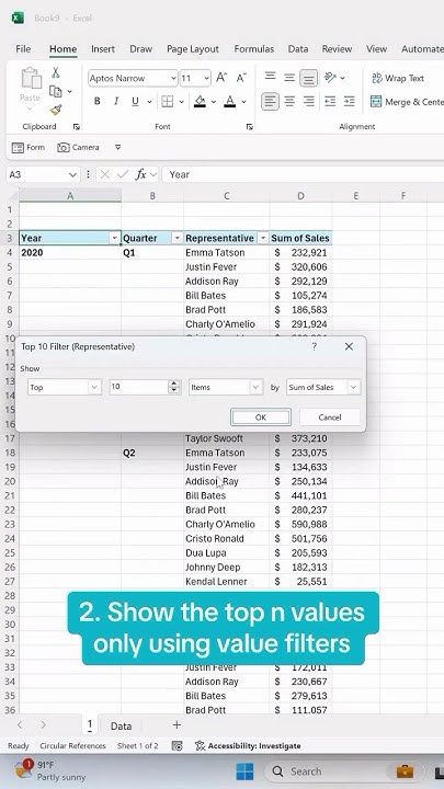 Who knew all three? 🏼 Pivot Table & Data Analysis.#excel #exceltips #exceltricks #spreadsheets # ...