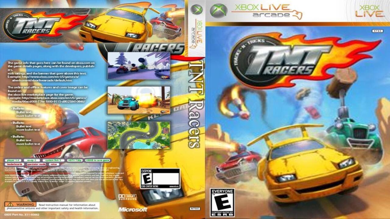 TNT Racers (2011) - Full Gameplay | XBOX 360 ARCADE | UHD | 4K | - YouTube