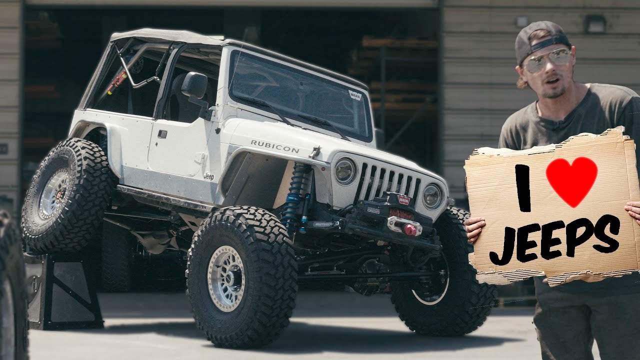 Fully Built Jeep LJ on 1-Tons - YouTube
