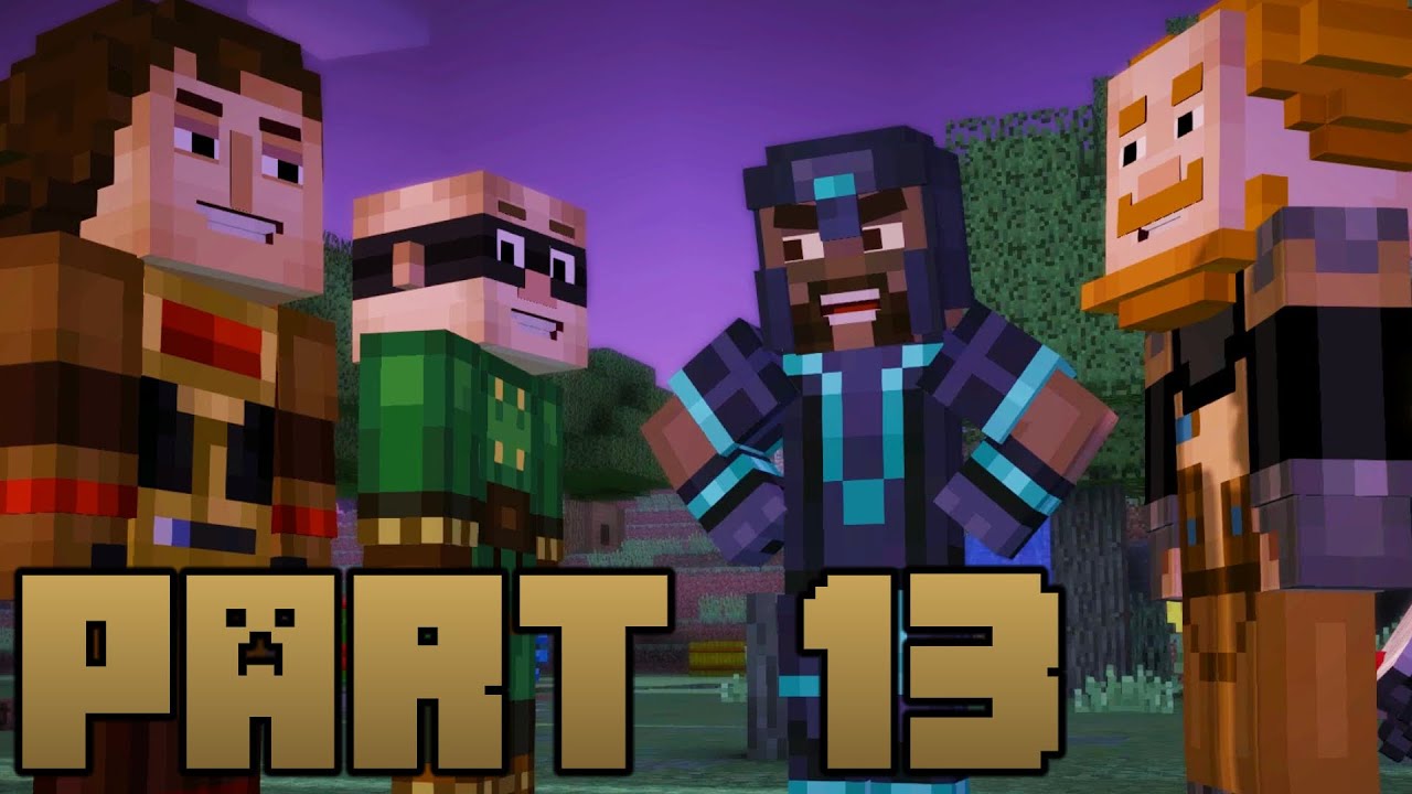 THE ORDER REUNITED | Minecraft Story Mode: Season 1 (Part 13) - YouTube
