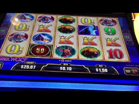 Luxury Line Timber Wolf Slot machine . $100 gone No bonus - YouTube
