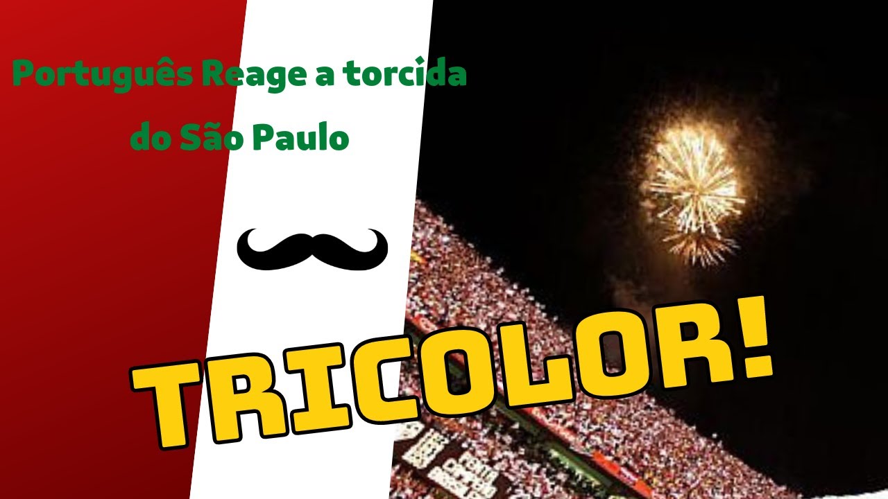 Torcida Tricolor, melhor torcida do Brasil? Português reage a torcida ...