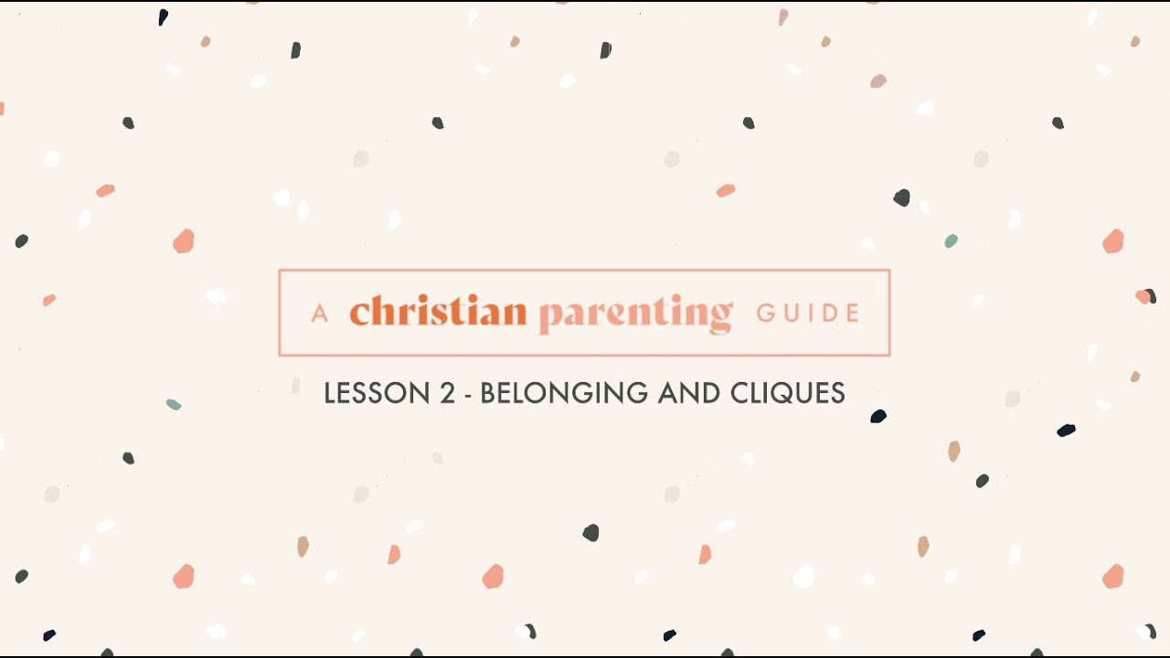 Lesson 2 | Belonging and Cliques - YouTube
