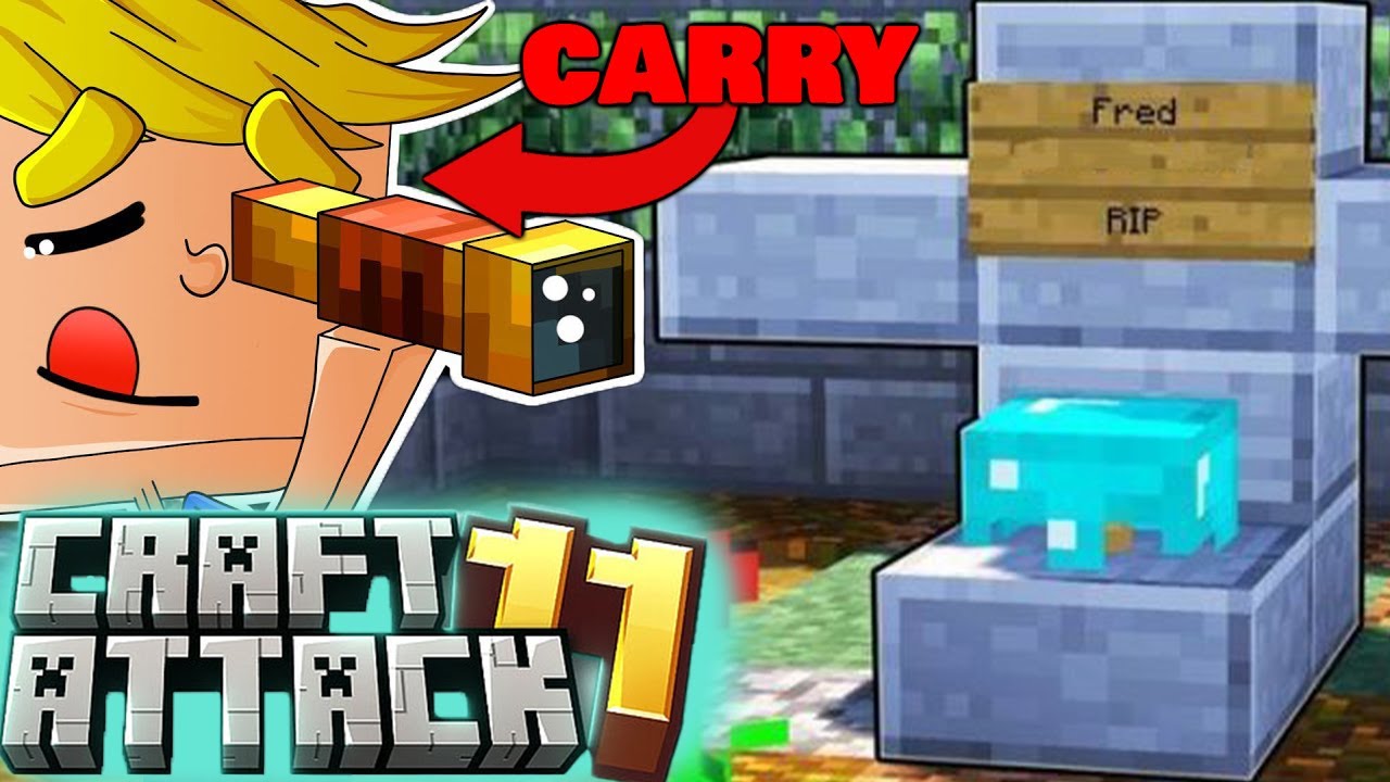 Mein erstes mal CRAFT ATTACK 11 | Die Rettung von SparkofPhoenix - YouTube