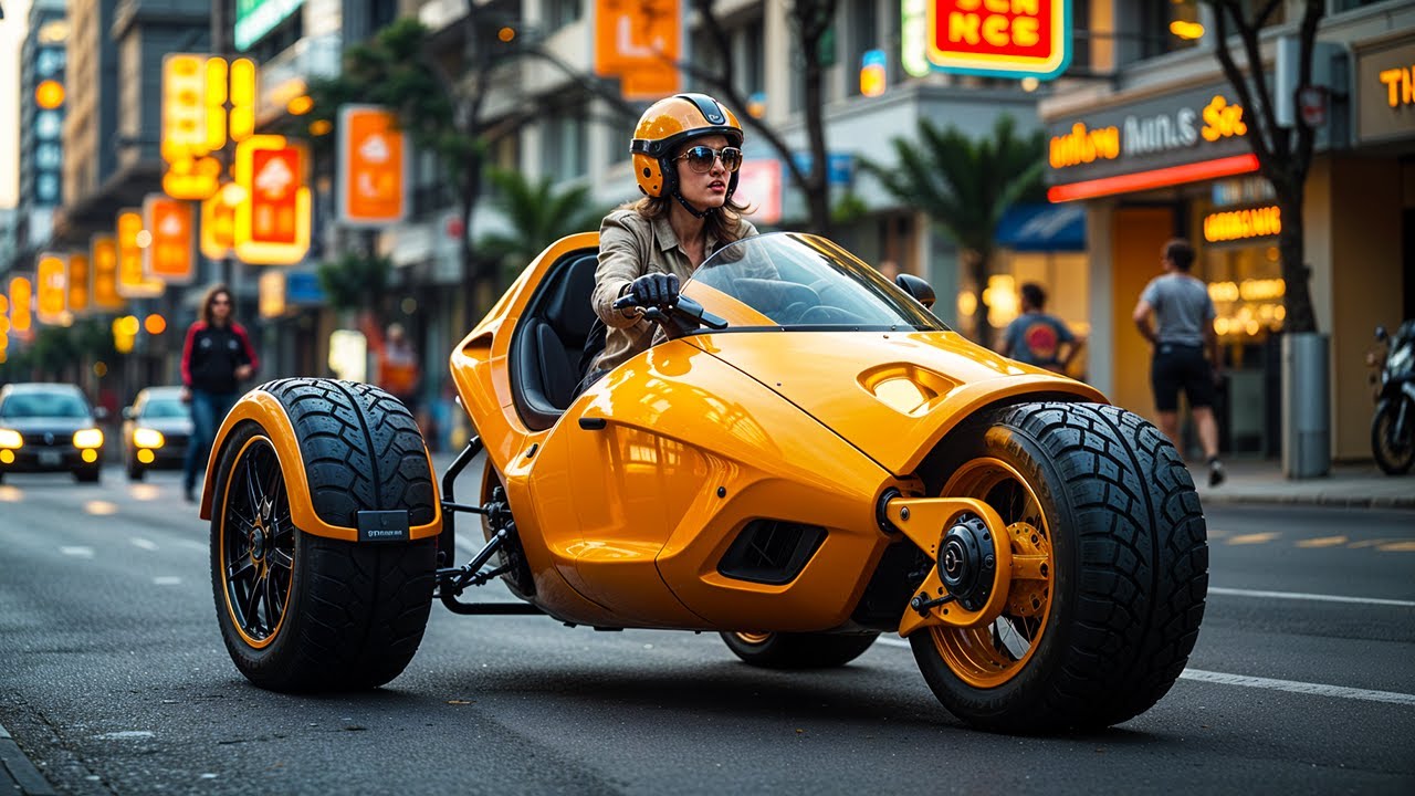 30 COOLEST 3 WHEELED VEHICLES THAT WILL BLOW YOUR MIND - YouTube