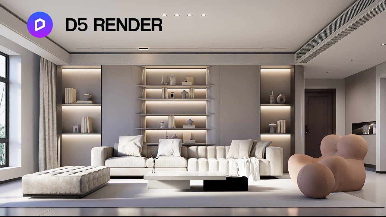 D5 for beginners interior lighting - YouTube