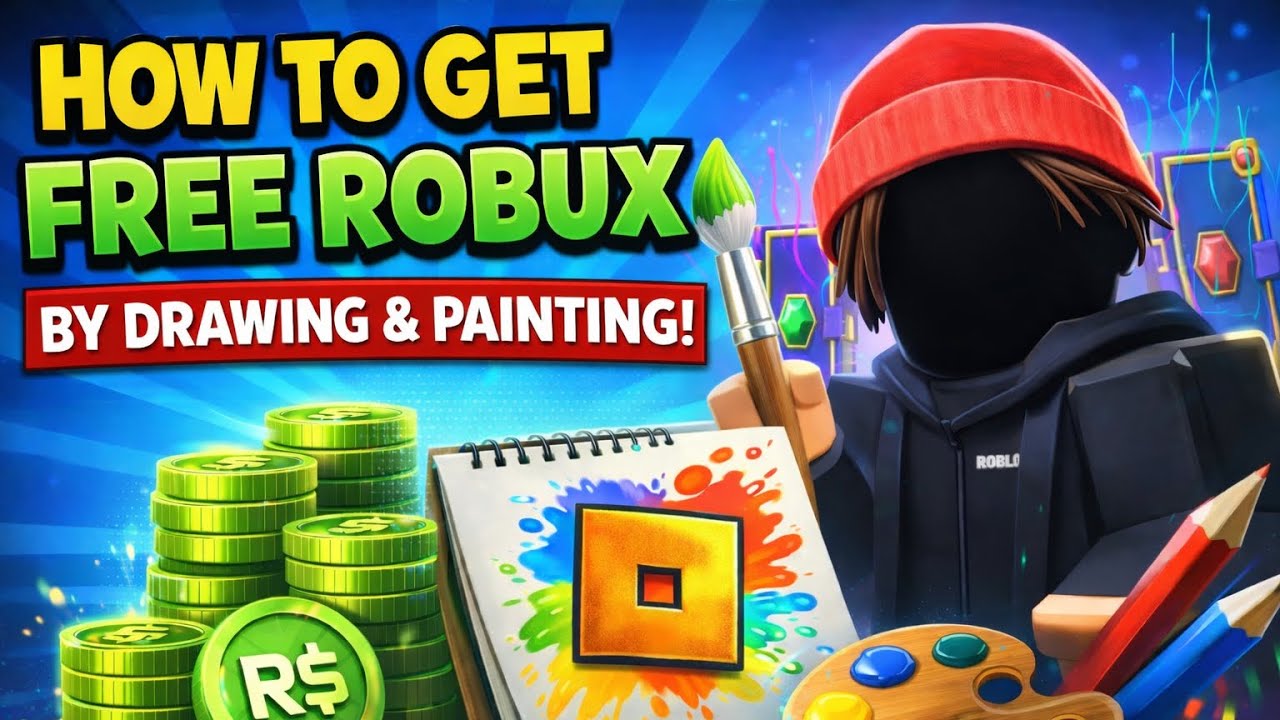 Get FREE Robux With Drawing 😱🎨 | Roblox Secret Method - YouTube