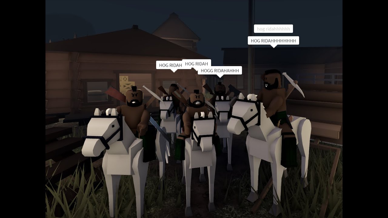 Hog ridah!! raid in wild west roblox! - YouTube