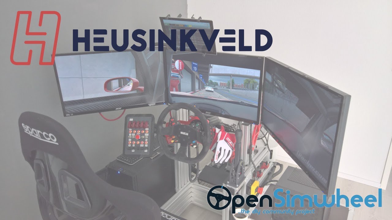 Heusinkveld Sim Rig GT with OSW Small MiGE in iRacing (No ingame sound ...