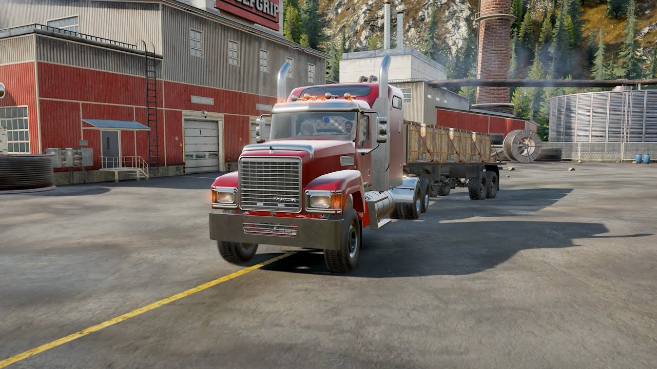 MACK CHU613 | Transporting a Service Spare Part | SnowRunner - YouTube