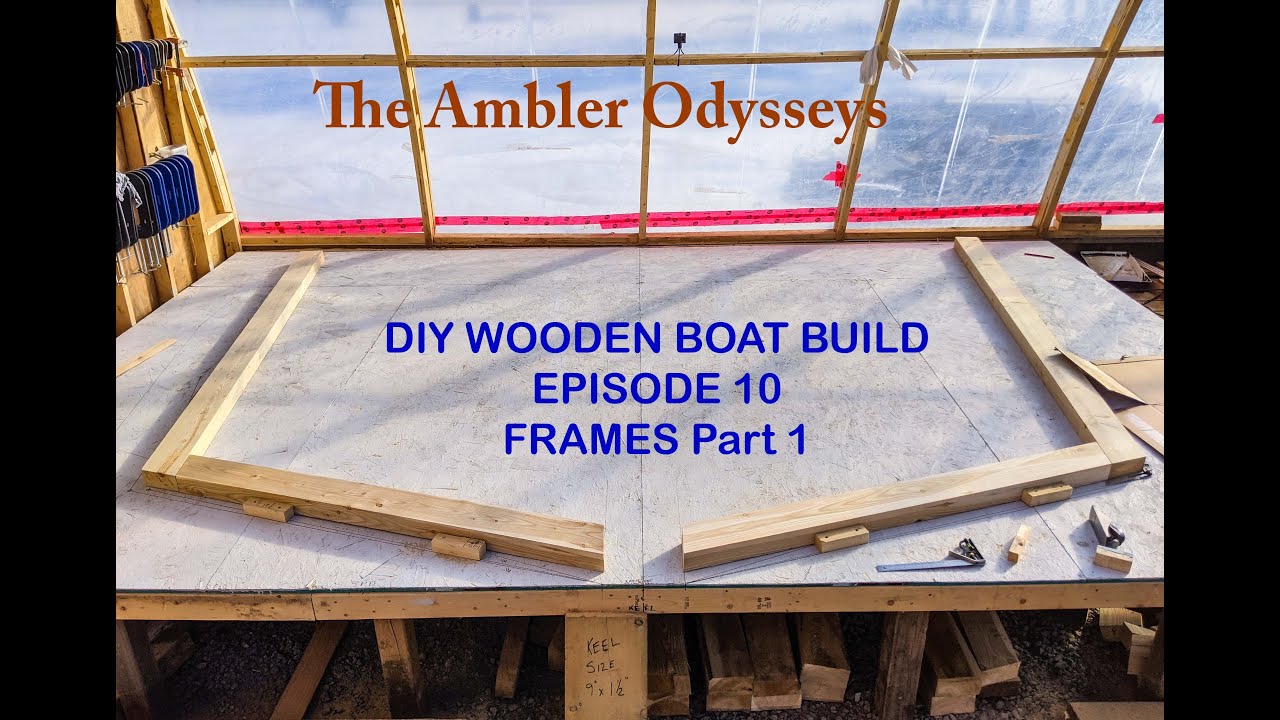 Boat Framing Part 1 - Episode 10 - DIY Building a Wooden Troller Yacht ...