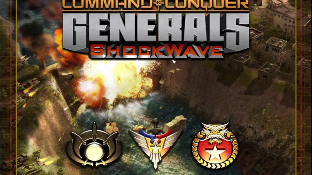 C&C Generals ZH Shockwave Mod China Mini-Game(Hard) - YouTube
