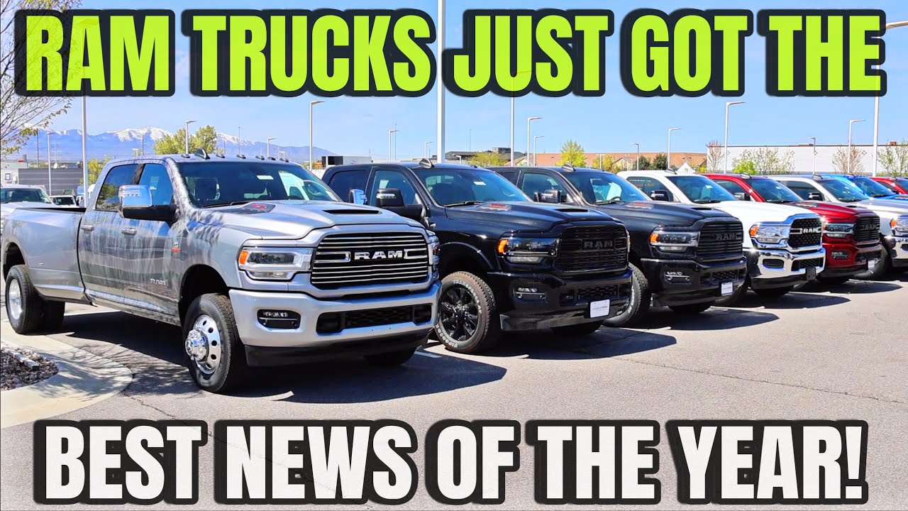RAM Trucks Are About To Be On Top Again! Ford And GM HD Need To Take Notice - YouTube