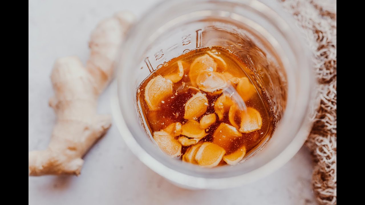 Honey Fermented Ginger Recipe - YouTube