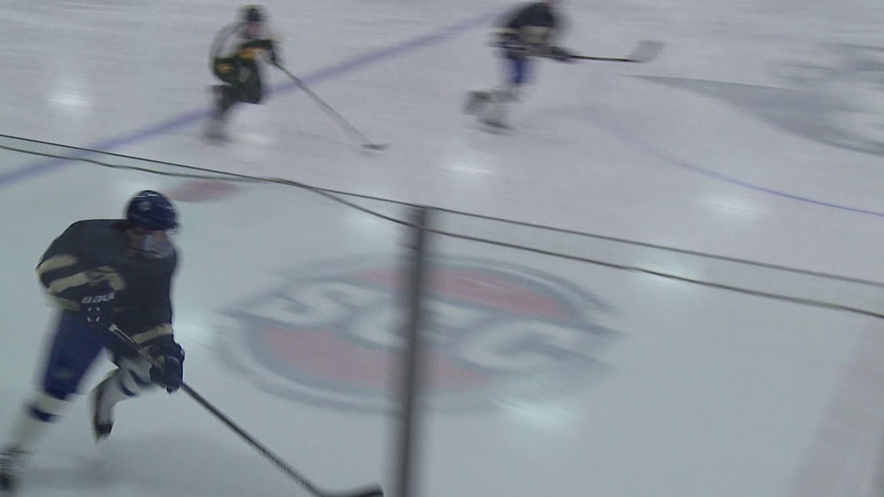 Hamden Varsity hockey against West Haven at Bennett Rink - YouTube