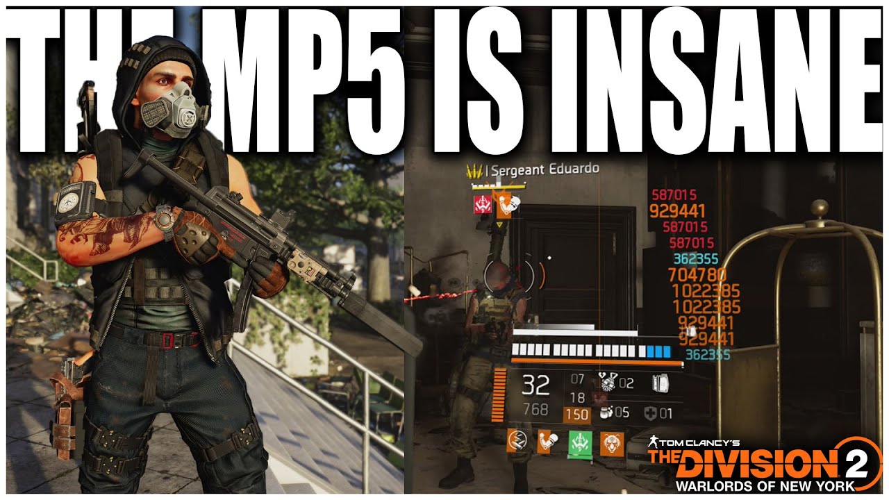 THE DIVISION 2 MP5 WITH THIS TALENT IS A MONSTER IN TU11 - 1 MILLION ...