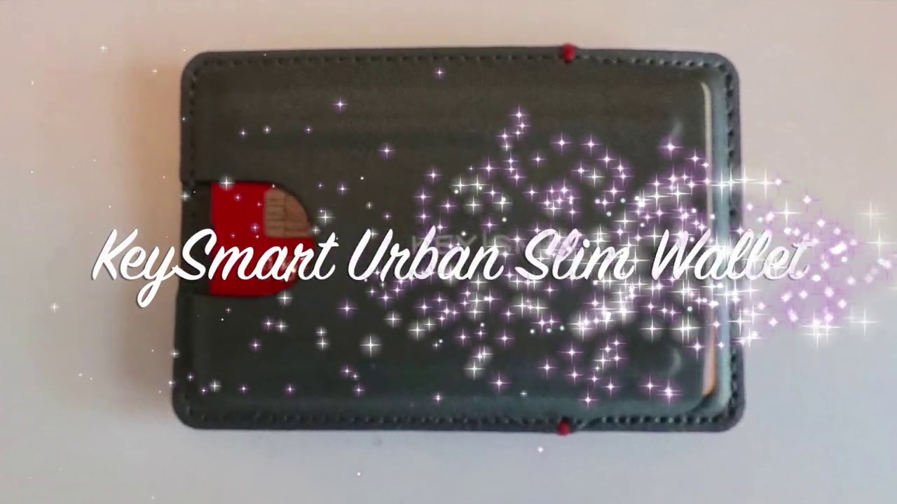 KeySmart Urban Slim Wallet review by UK EDC - YouTube