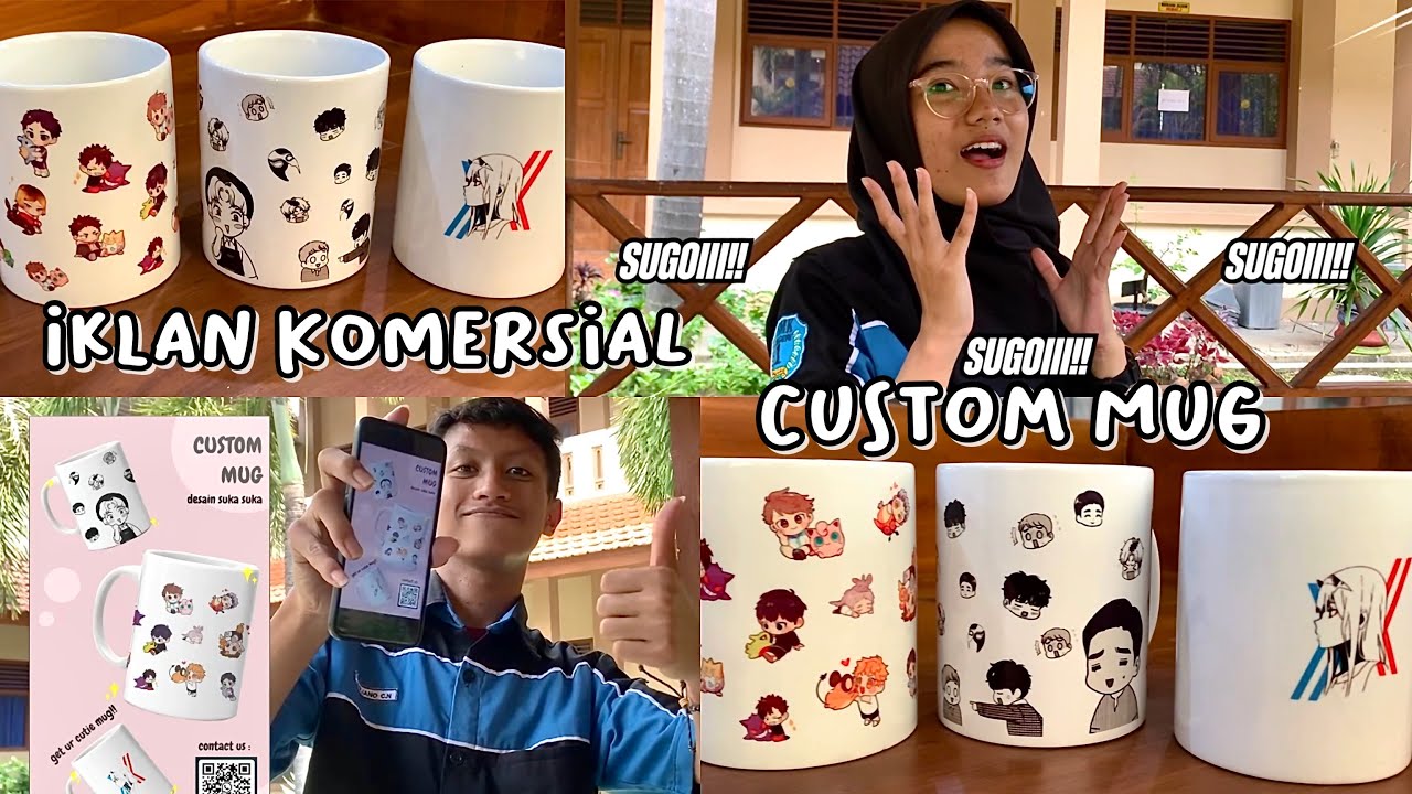 Iklan Komersial Custom Mug - YouTube