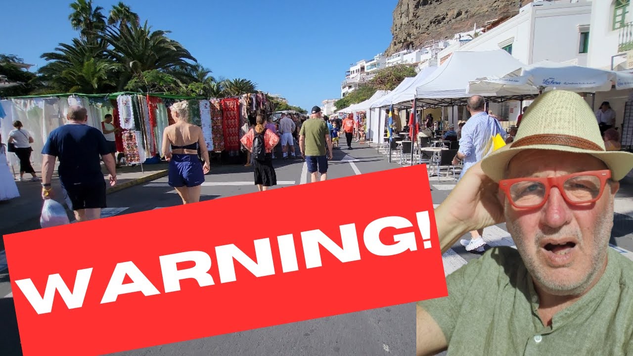 Puerto de Mogan Market Day December 2024 - YouTube