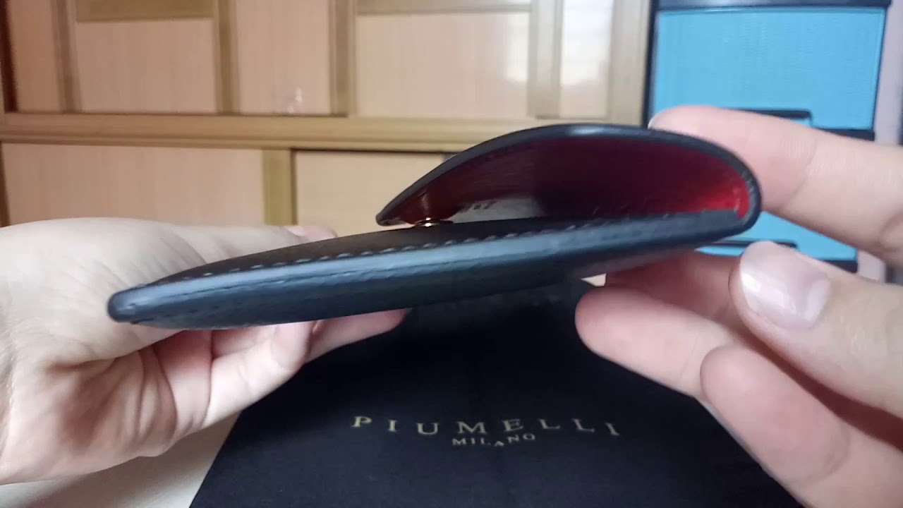 Unboxing Piumelli Milano Full Leather Wallet - YouTube
