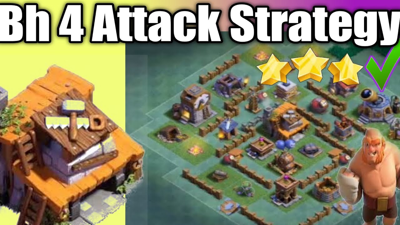 Bh 4 Attack Strategy Bh 4 Best Attack Strategy In Clash Of Clans - YouTube