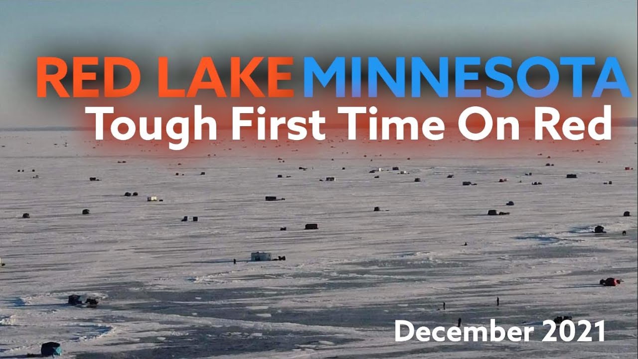 Tough Day on UPPER RED LAKE MN | Ice Fishing for Walleyes - YouTube
