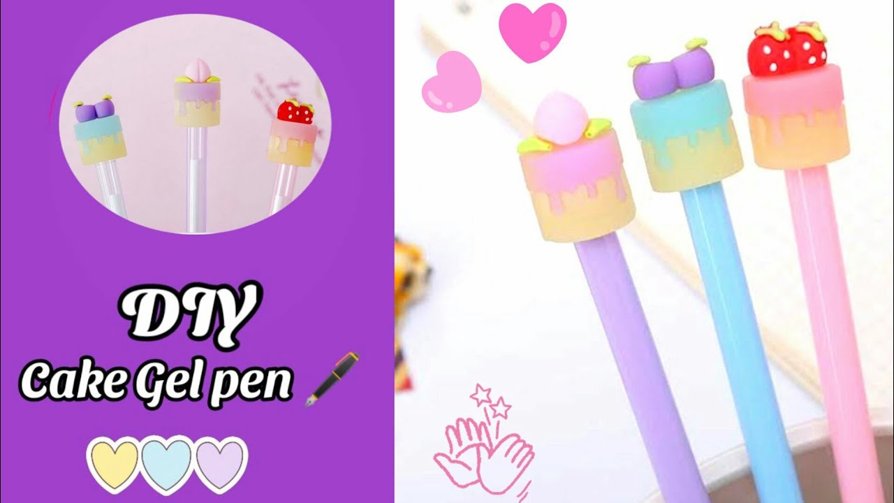 DIY Pen Decoration Idea | homemade cute pen/easy pen decoration #shorts ...