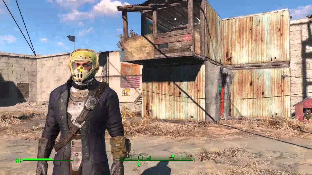 Fallout 4! The Castle Settlement Tour! Completed Settlement - YouTube