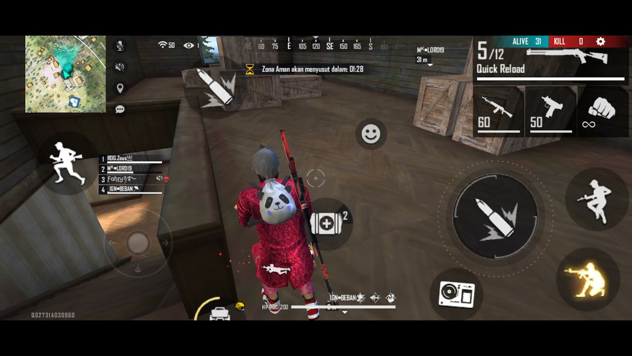 Bermain Game ff Ranked - YouTube