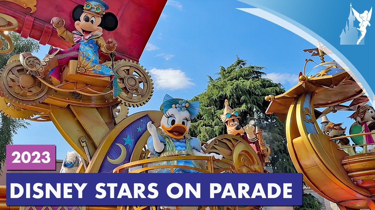 Disneyland Paris: Disney Stars On Parade Summer 2023 - YouTube