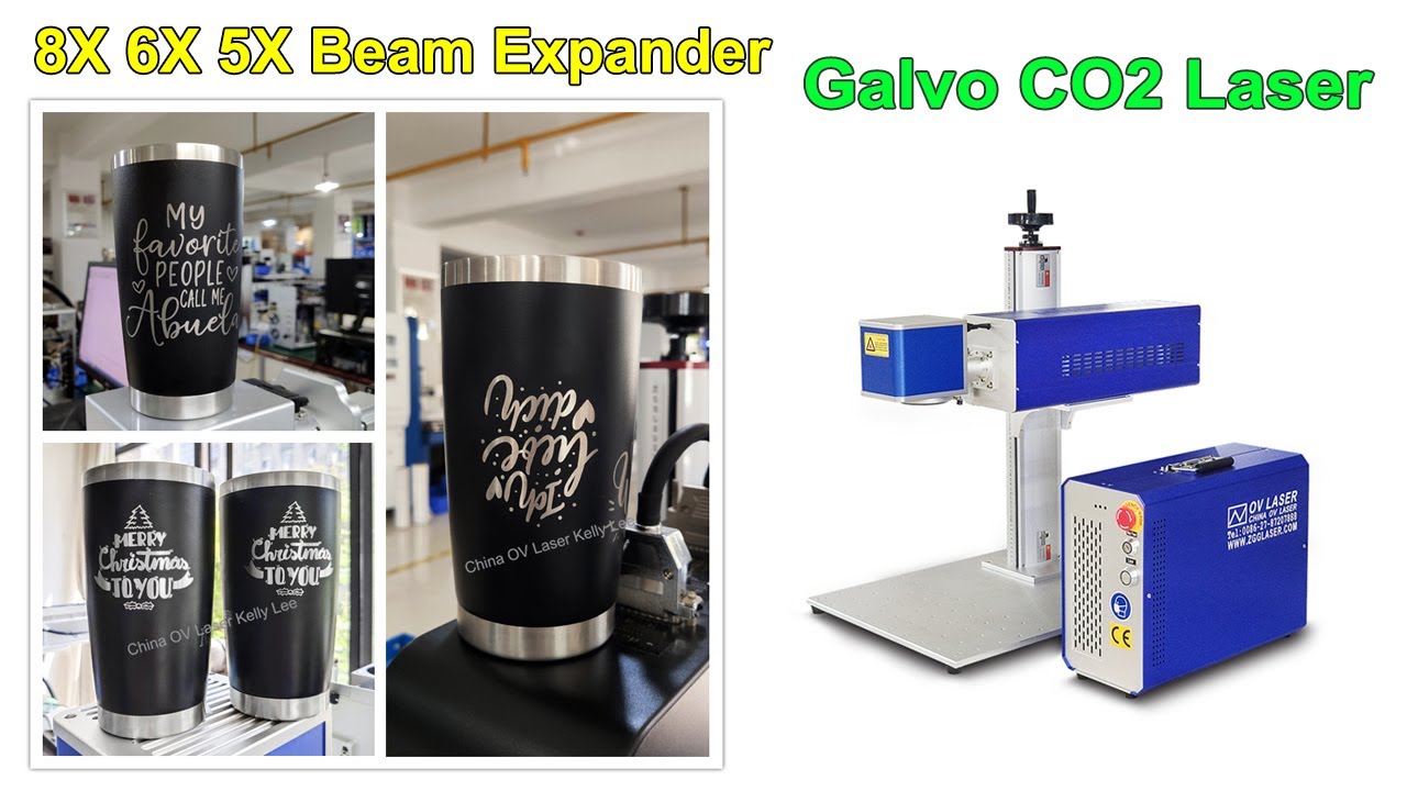 20oz 24oz 30oz tumbler Laser Engraving Machine Galvo CO2 for Stainless ...