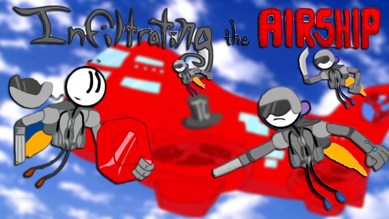 Infiltrating the Airship || The Henry Stickmin Collection - YouTube