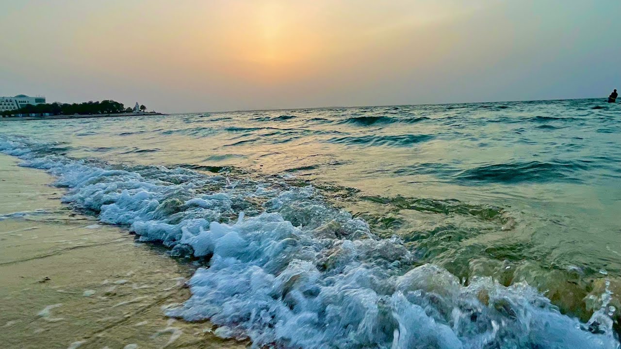 Peaceful & calming hidden place in Abu Dhabi [ Al Mirfa Beach In 4K ...