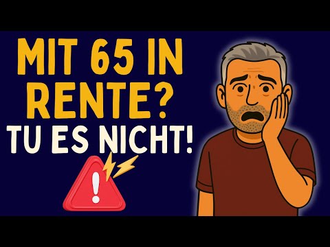 Mit 65 in Rente! Ein riesiger Fehler!