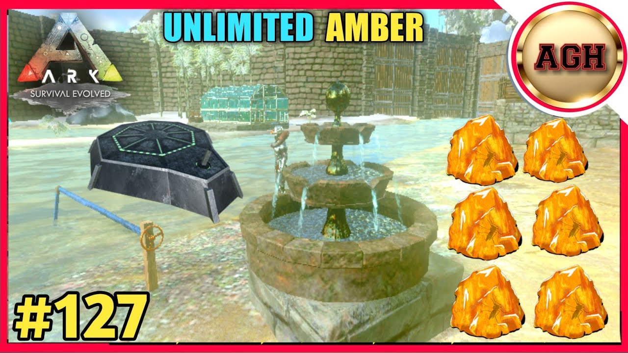 UNLIMITED AMBER, WATER VALVE, FOUNTAIN ⛲, REVIVAL PLATFORM || ARK ...